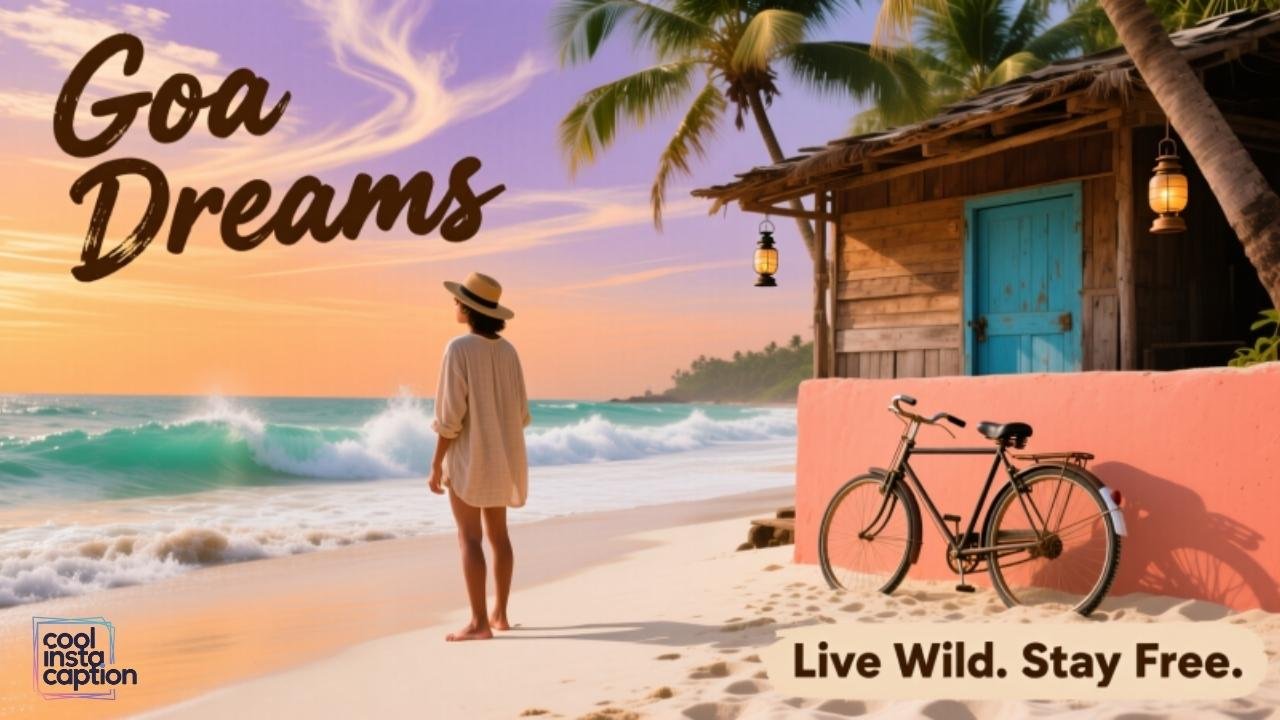 190+ Goa Captions & Quotes 2025 – Stop Posting Boring Vacation Pics ...